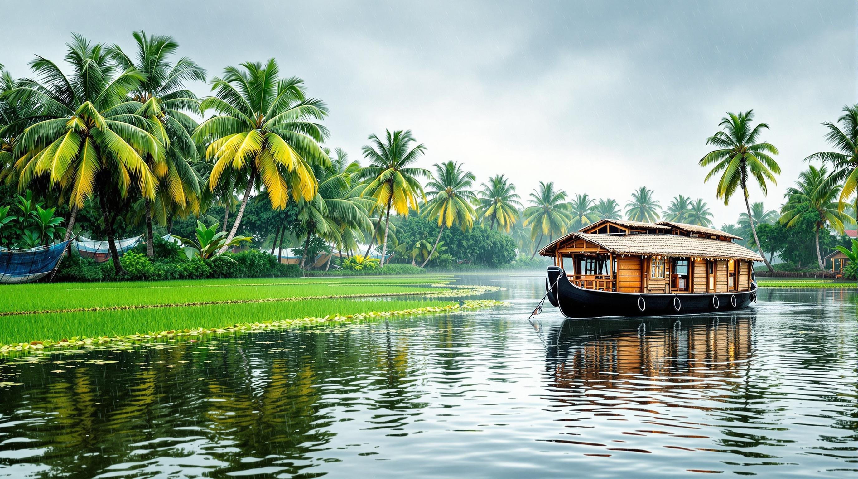 Best Time to Visit Kerala Backwaters - Monsoon Travel Guide - Around ...