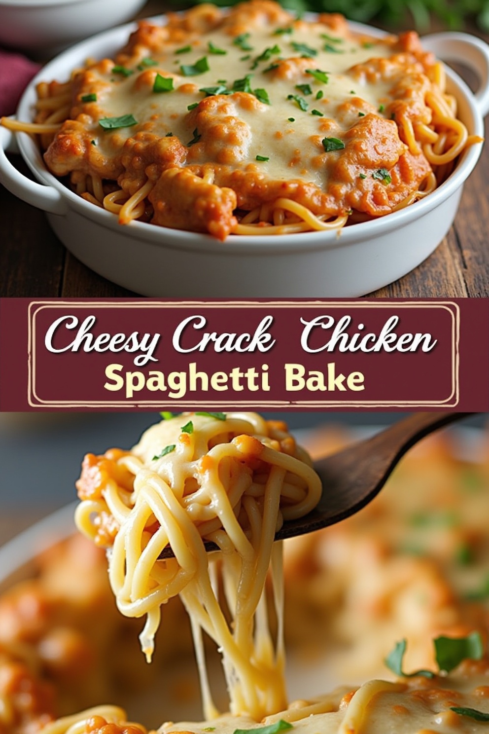 Cheesy Crack Chicken Spaghetti Bake Recipe: The Ultimate Comfort Food ...