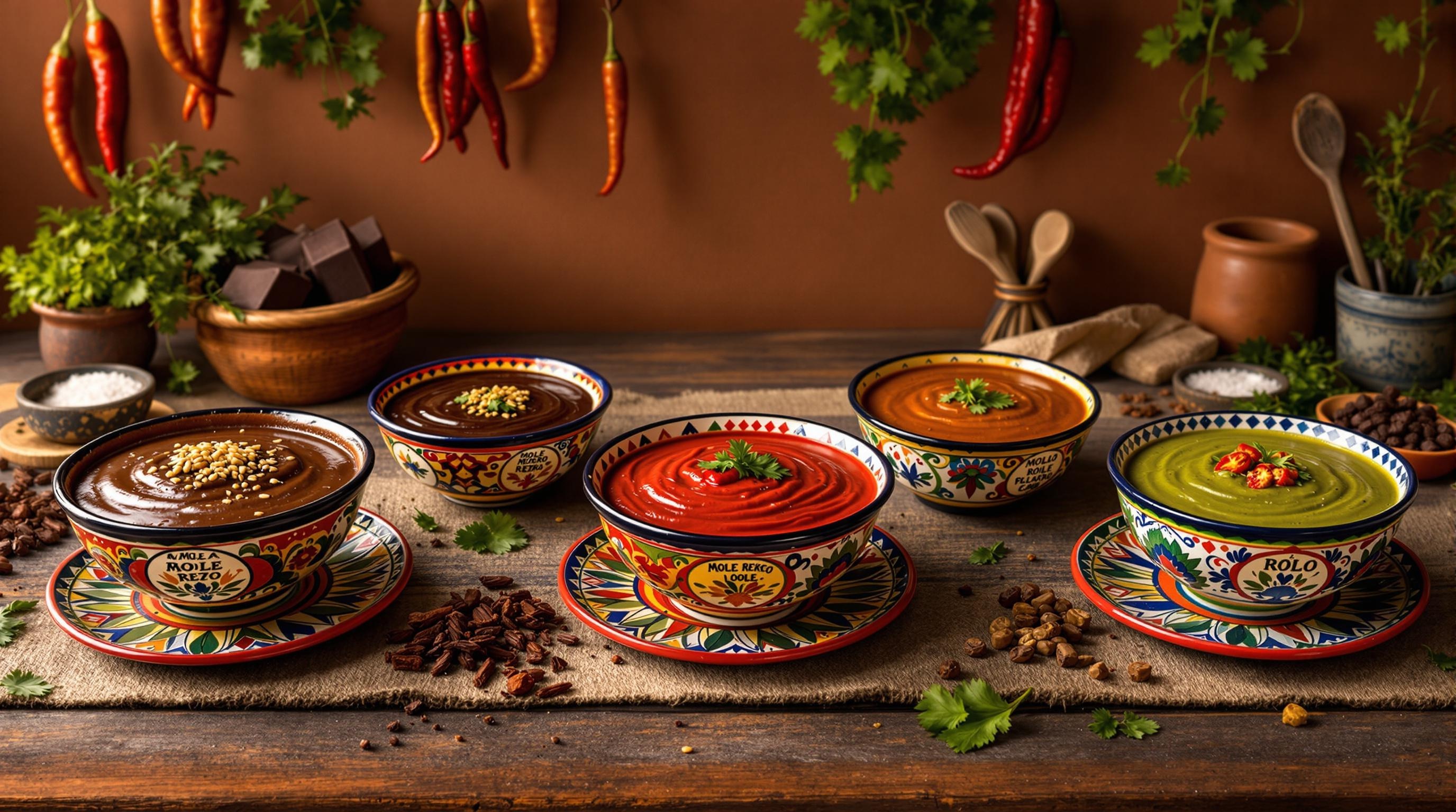 Traditional Mexican Mole Sauces: Types, Ingredients, and How to Make ...