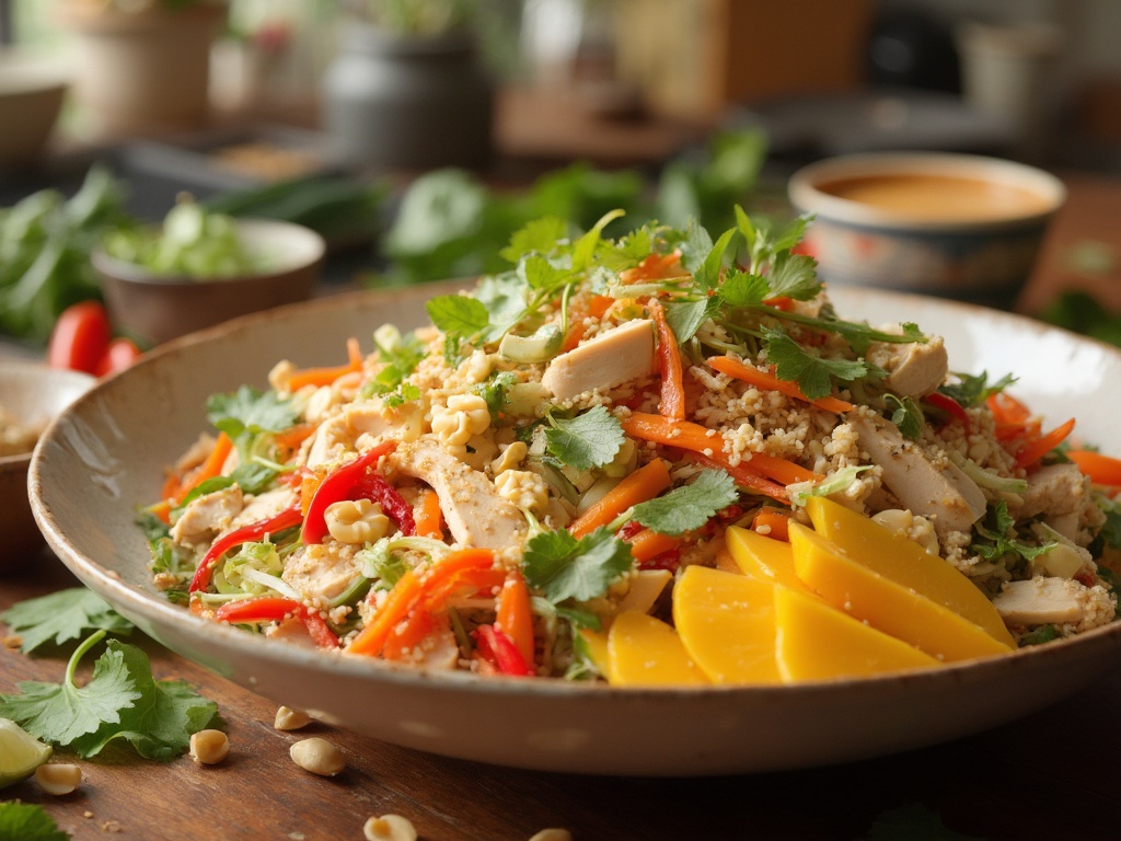 Cheesecake Factory Thai Chicken Salad Recipe: A Delightful Homemade ...