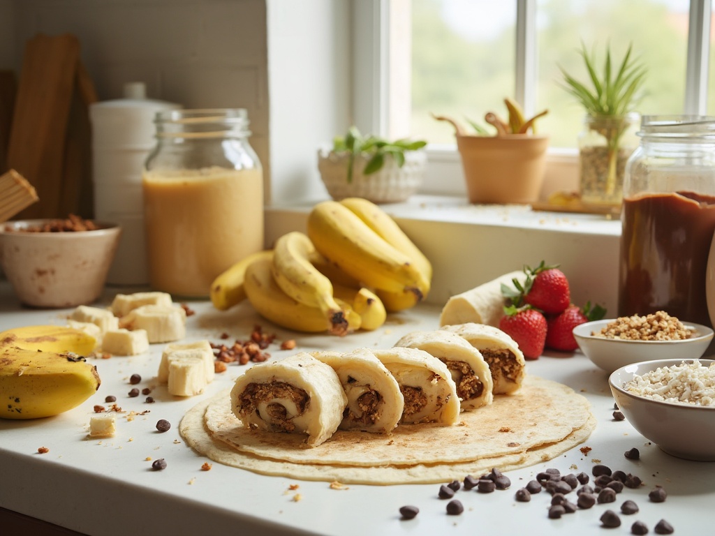 Banana Sushi Recipe: A Fun and Easy Snack for Kids - Drool Recipes