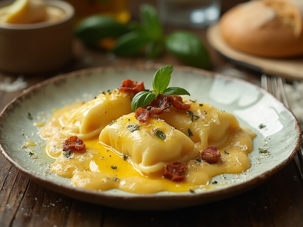 Egg Yolk Ravioli MasterChef Recipe: Impress Your Guests - Drool Recipes