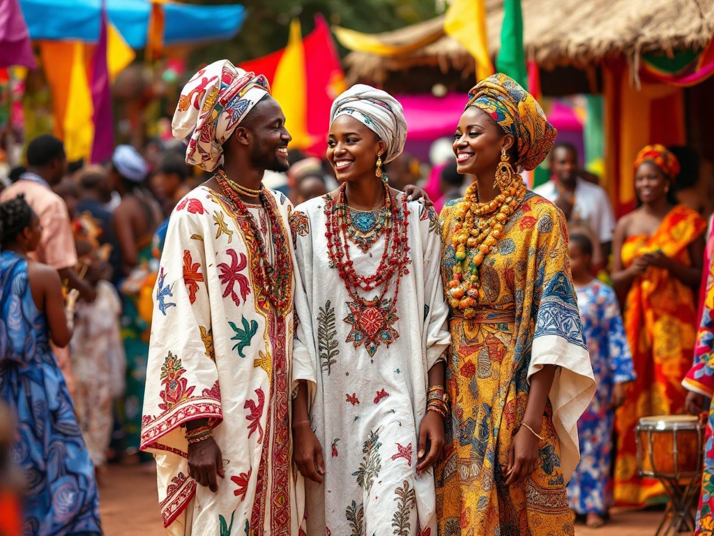 The Beauty of Mali Culture: Festive Clothing & Special Occasion Attire