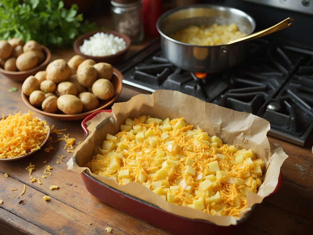 Mission BBQ Cheesy Potatoes Recipe: A Creamy Comfort Delight - Drool ...