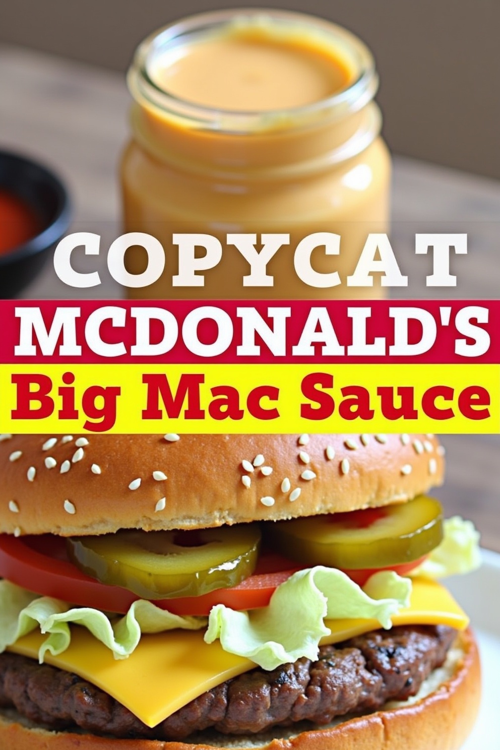 Big Mac Sauce Recipe: Unlock the Secret to Making the Iconic McDonald's ...