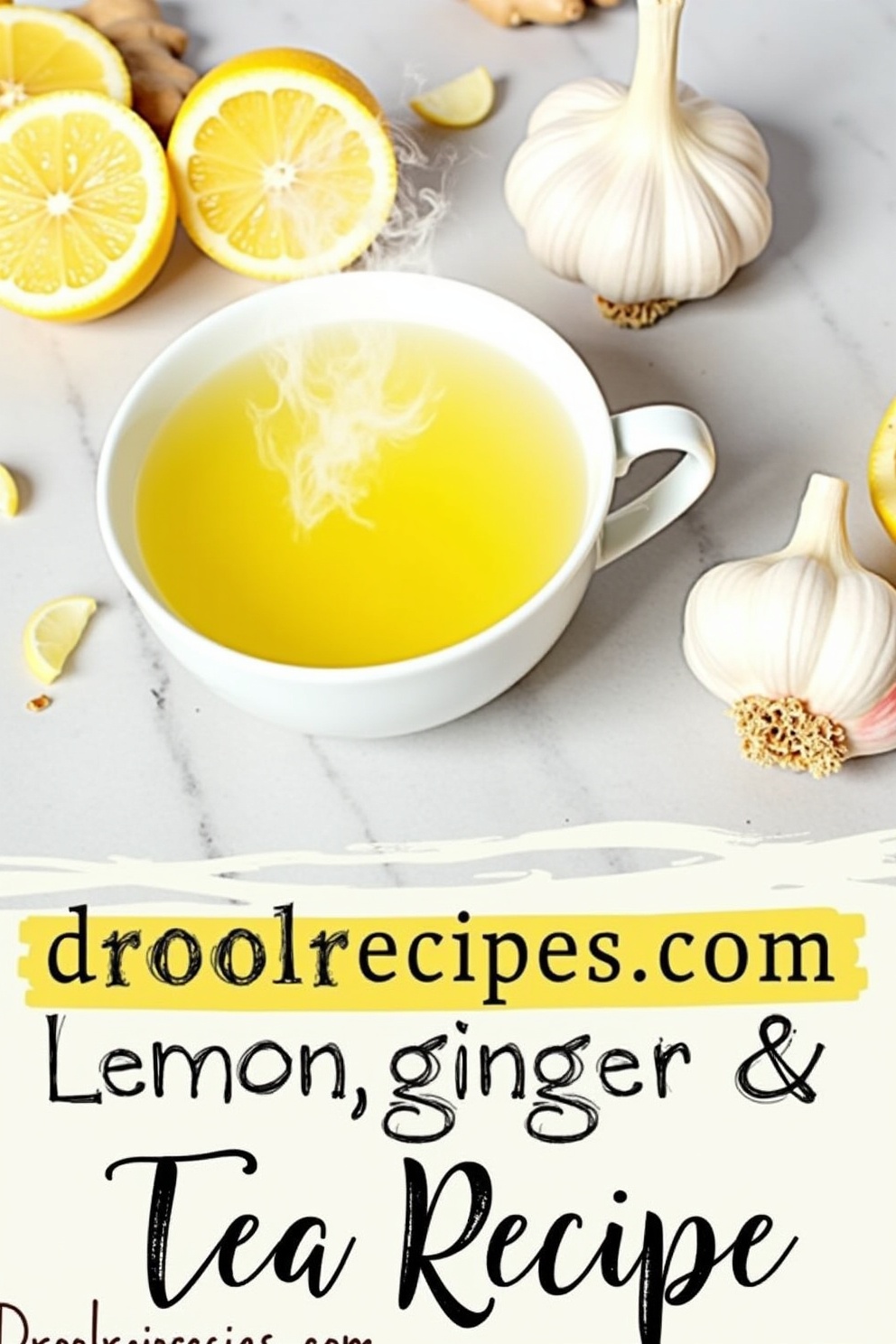 Lemon Ginger and Garlic Tea Recipe: Boost Immunity & Detoxify Naturally ...