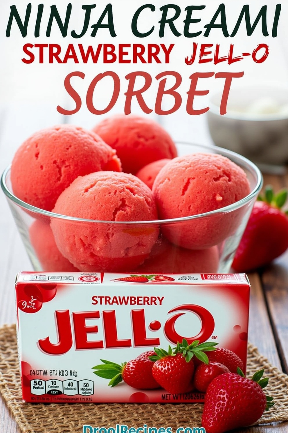 Ninja CREAMi Strawberry Sorbet: Transform Your Dessert Game with This ...