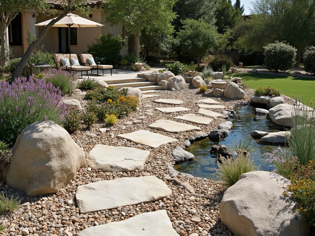 10 Low Maintenance Front Yard Landscaping Ideas with Rocks and Mulch ...