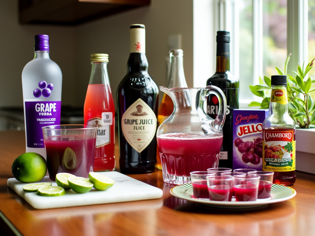 Grape Shots Recipe: Easy and Delicious Party Treat - Drool Recipes