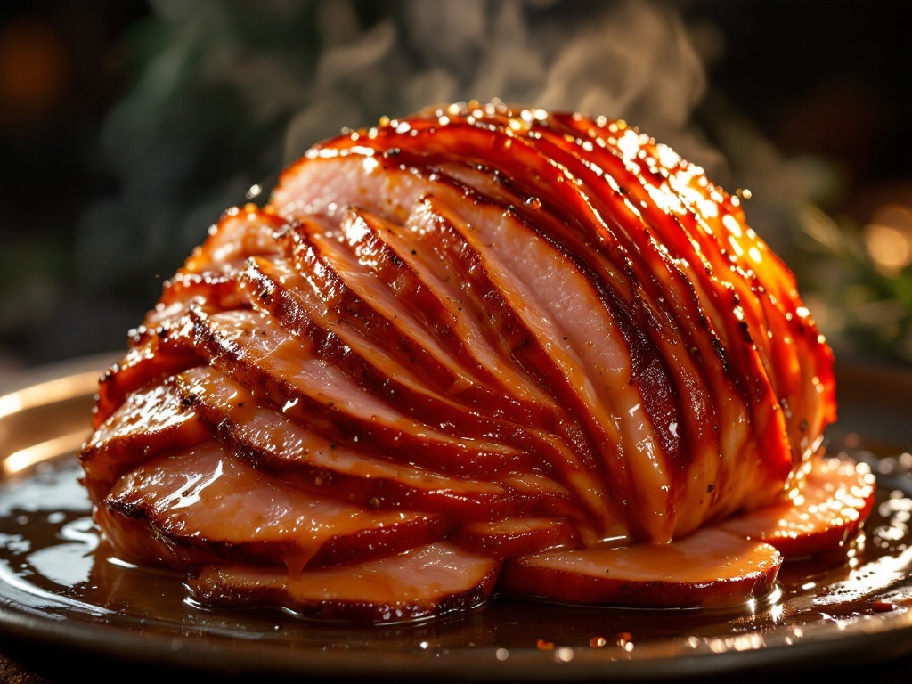 Deliciously Sweet and Savory Honey Glazed Ham - The Kitchens Aid