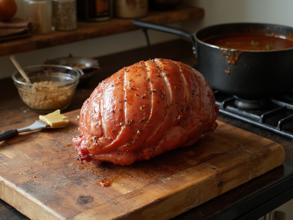 Brown Sugar Rum Baked Ham Recipe: A Deliciously Irresistible Holiday ...