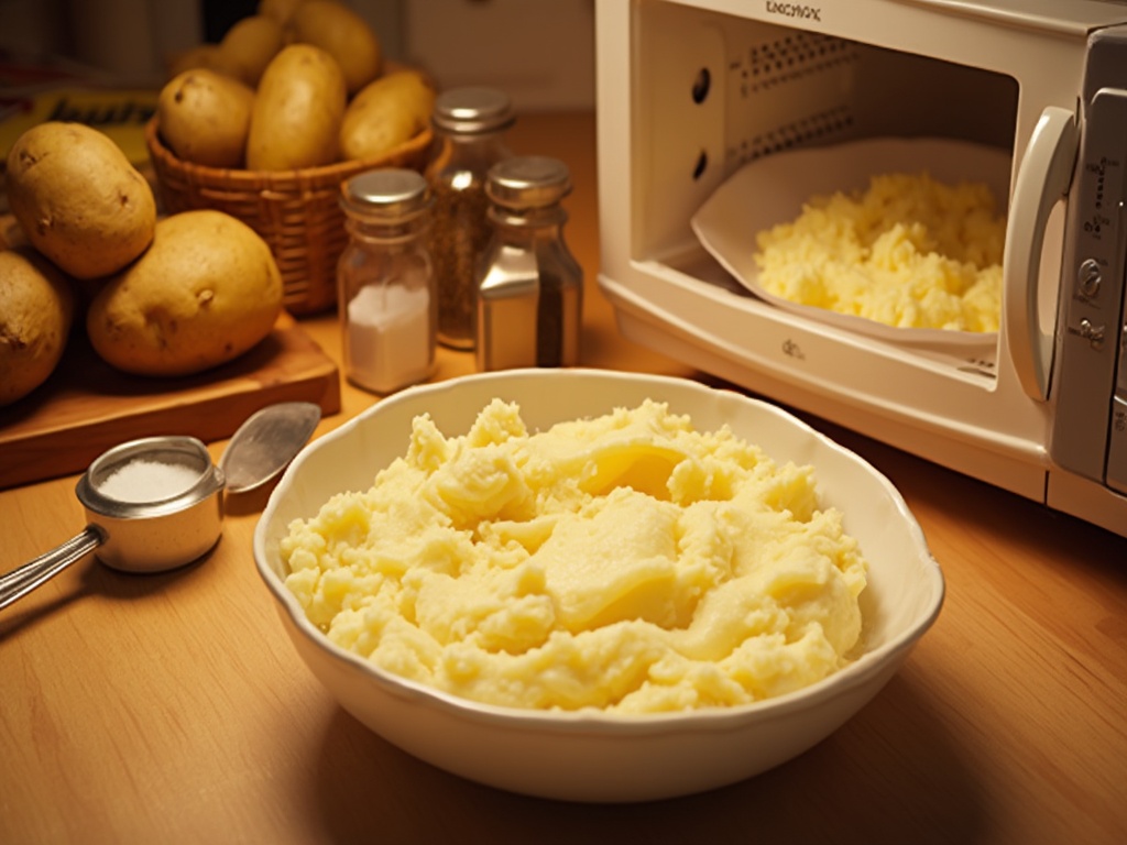 Microwave Mashed Potatoes: The Ultimate 10-Minute Secret for Creamy ...