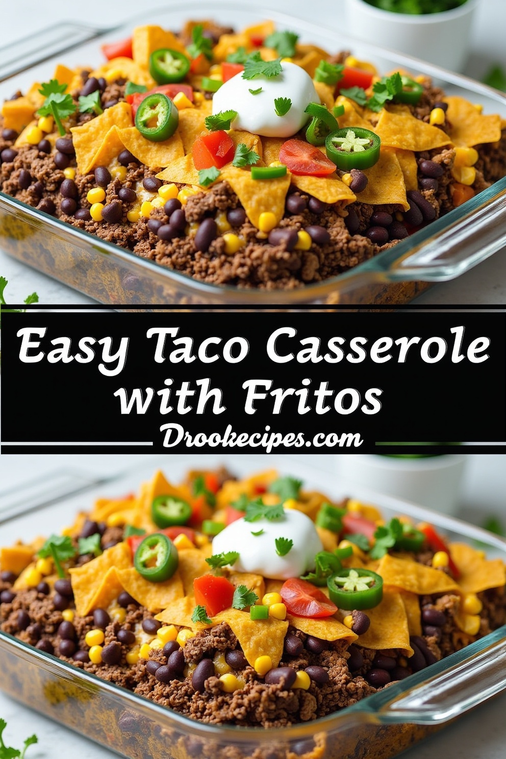 Easy Taco Casserole with Fritos Recipe: The Mouthwatering Dinner Hack ...